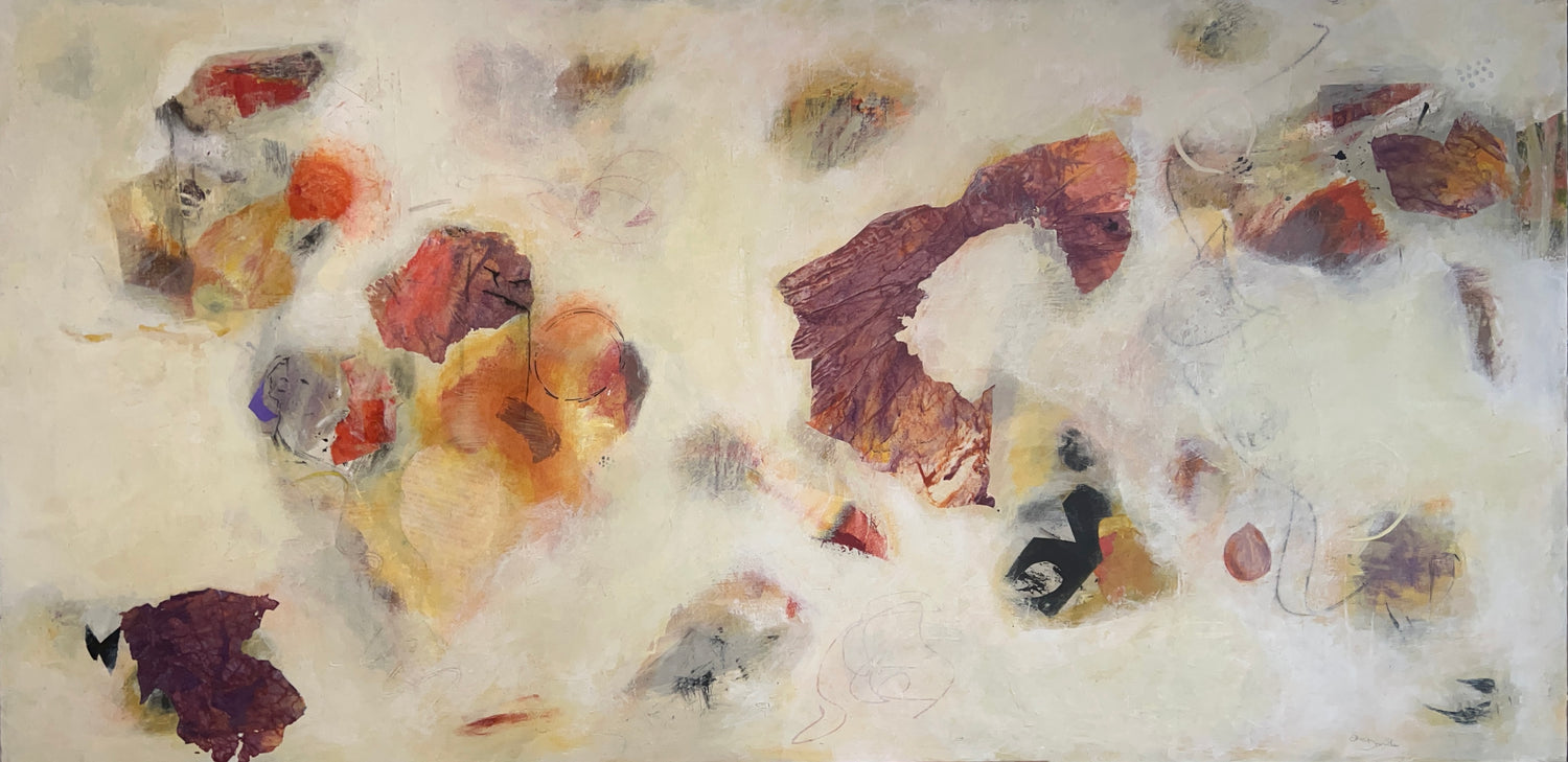 Abstract Mixed Media Paintings – SARA DOOLITTLE